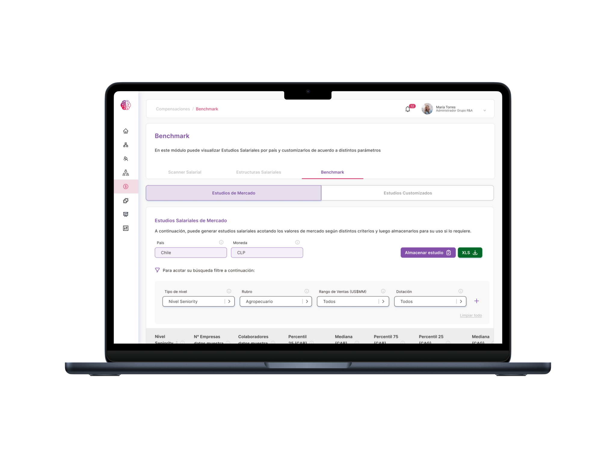Benchmark Salarial - Codify